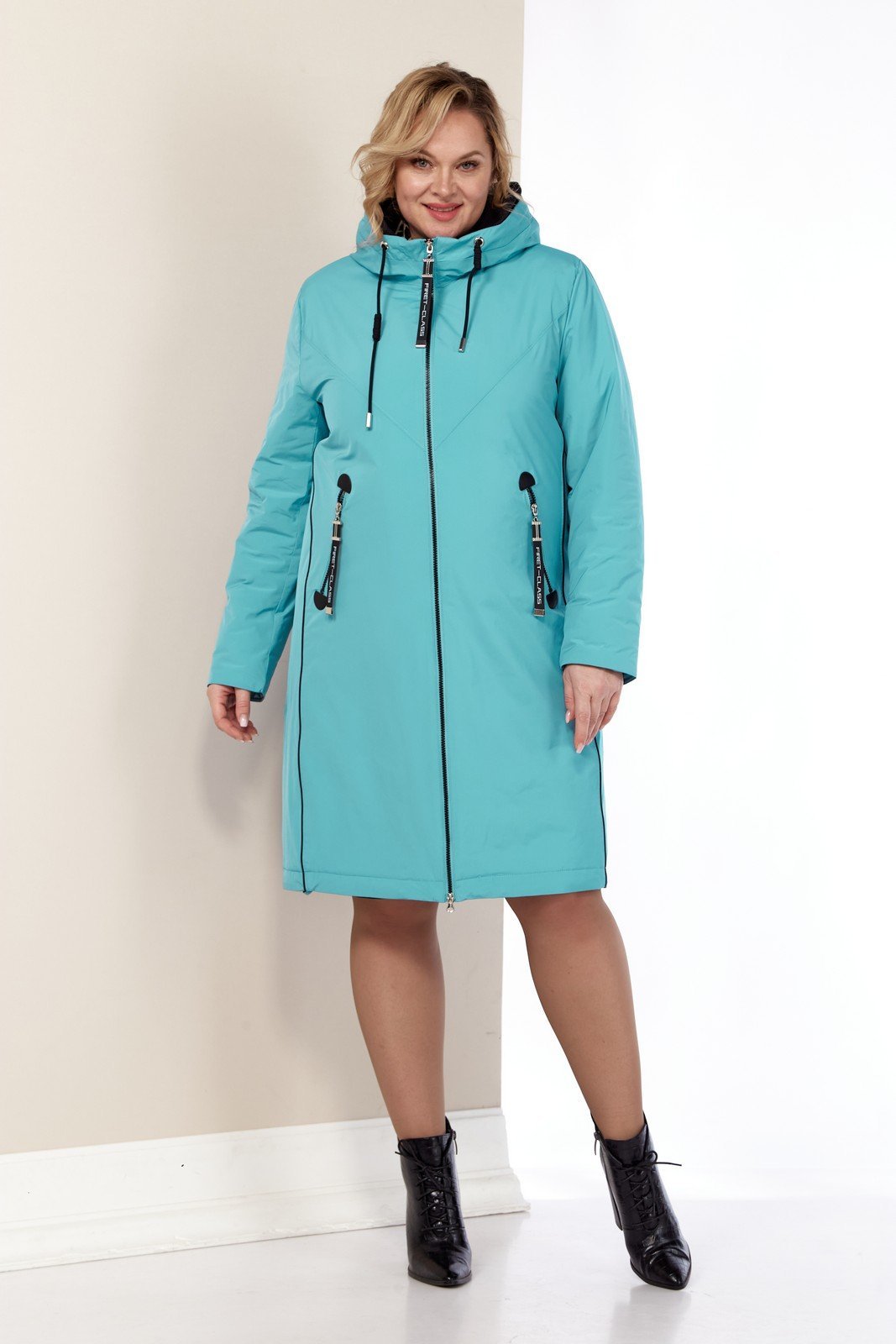 Куртка 2181 ментол Shetti купить в интернет магазине Велесмода